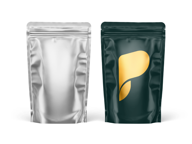 Our PET/PE Metallic Films – pouches.com