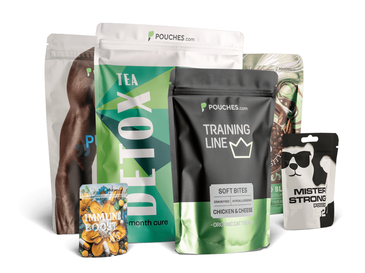 Custom Pouches and Bags for Coffee, Supplements and Food! – pouches.com