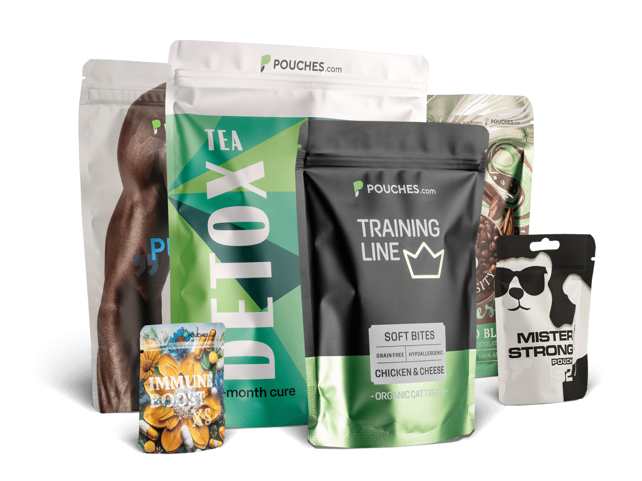 Custom Pouches and Bags for Coffee, Supplements and Food! – pouches.com